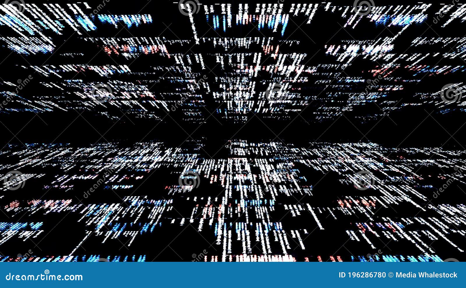 Black Screen with Programming Language Code Running, Seamless Loop ...