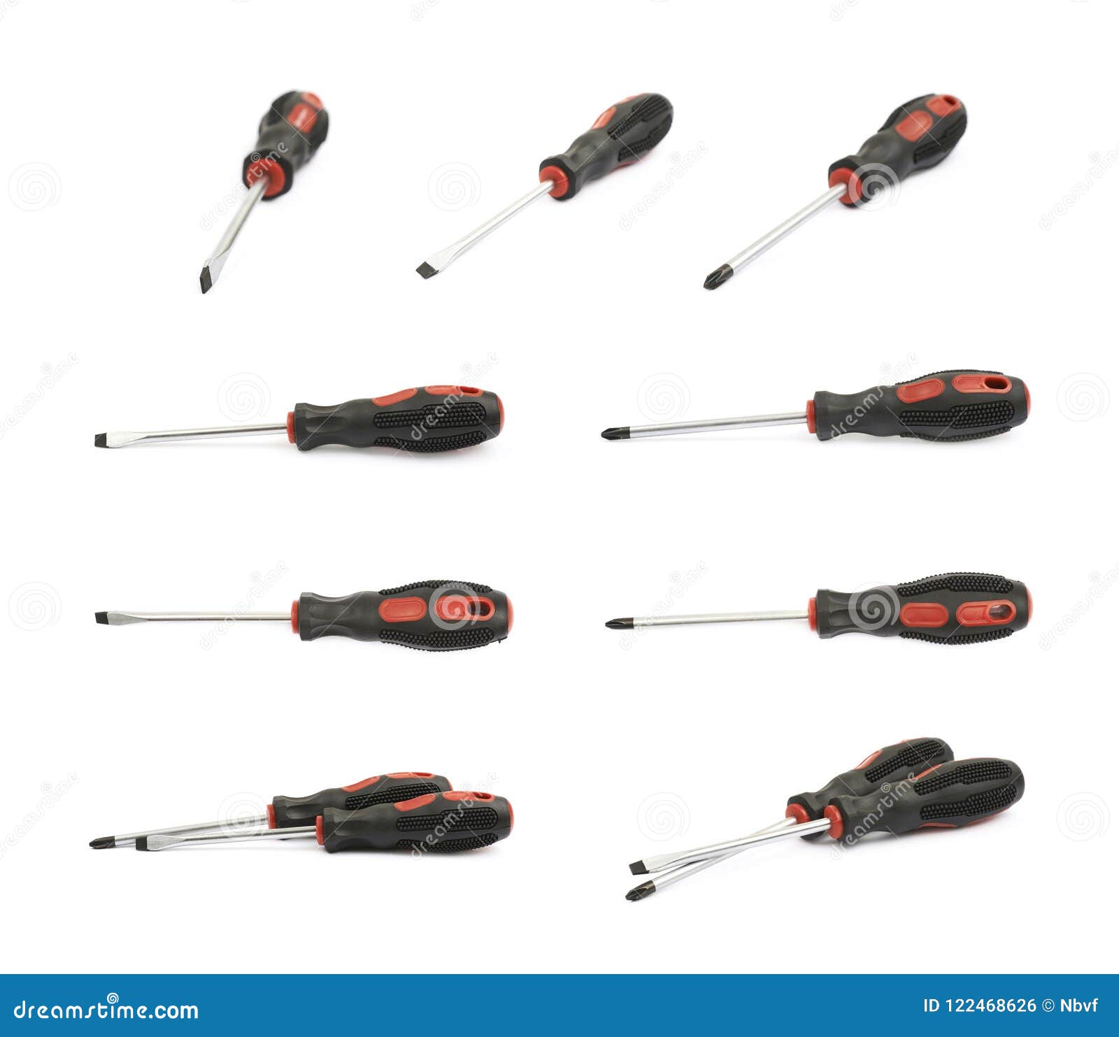 Black screwdriver stock photo. Image of carpentry, carpenter - 122468626