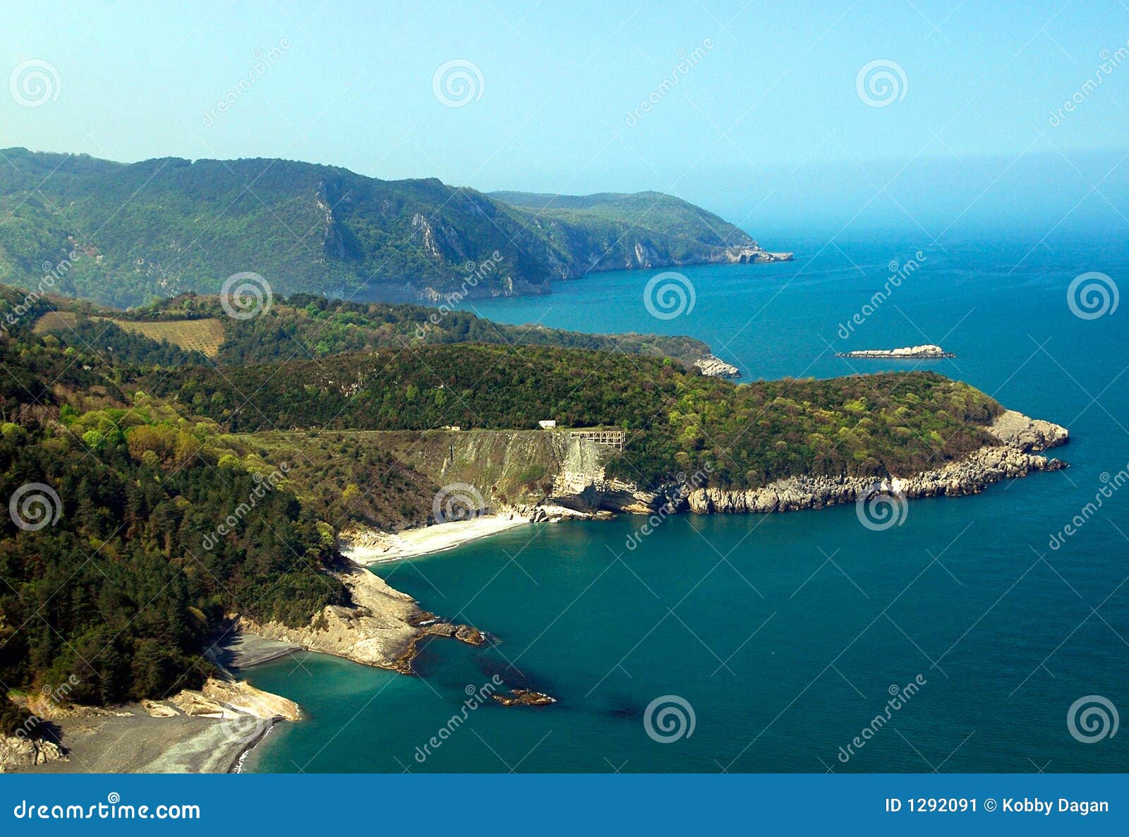 Black sea stock image. Image of gulf, seafront, shore - 1292091