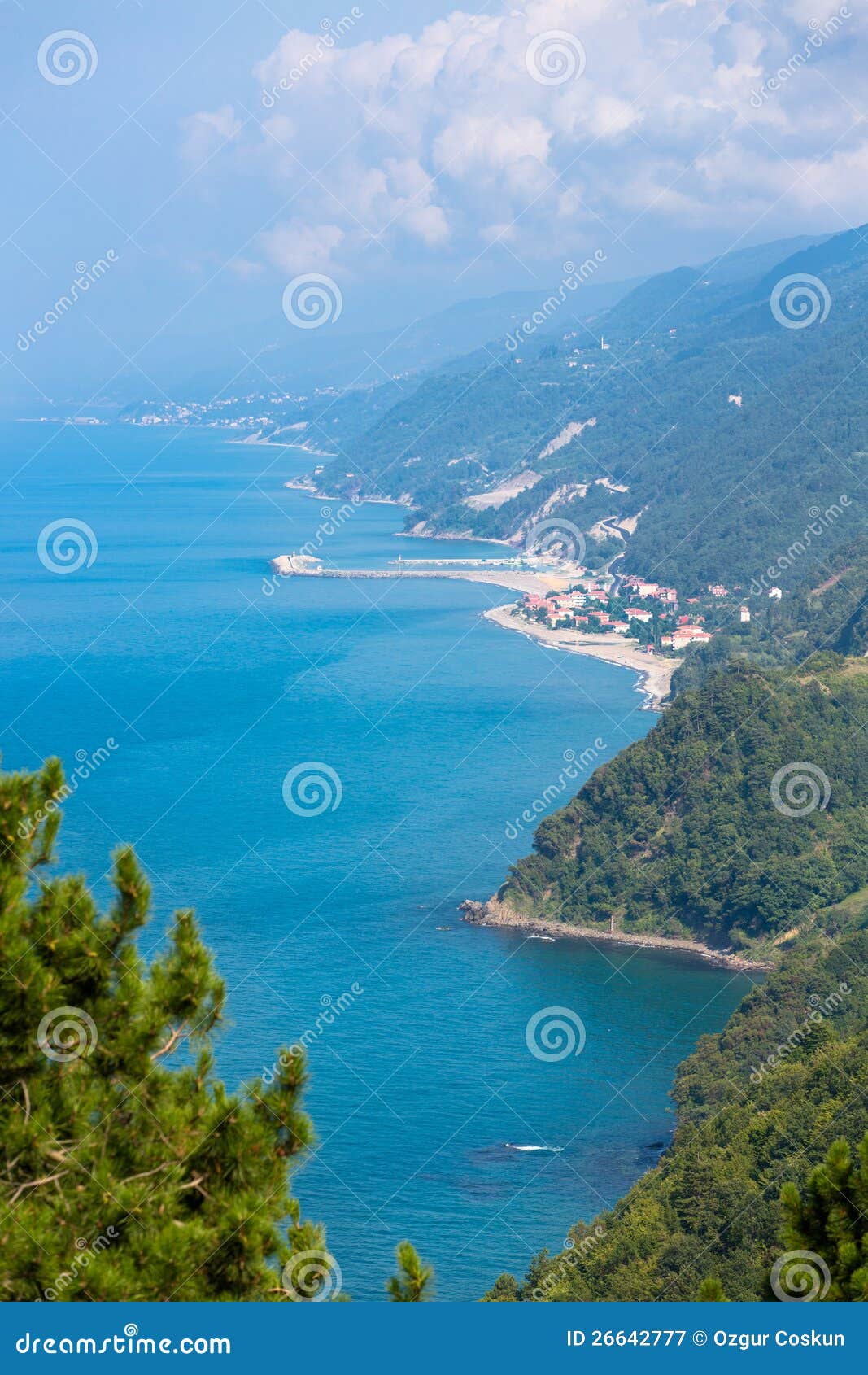 Black Sea Northern Turkey stock image. Image of blacksea - 26642777