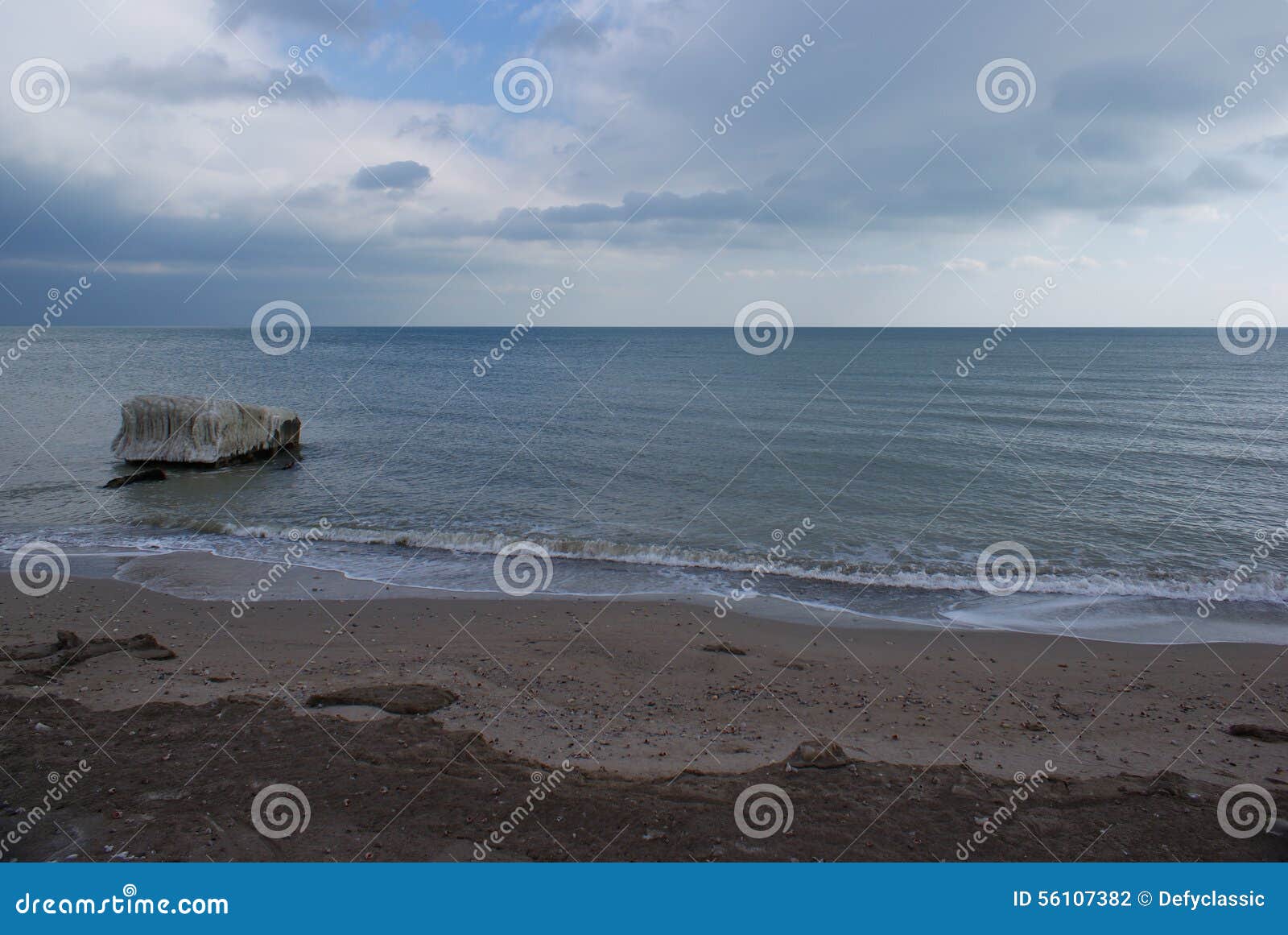 Black Sea - the Romanian Romanian Black Sea Coast Stock Photo - Image ...
