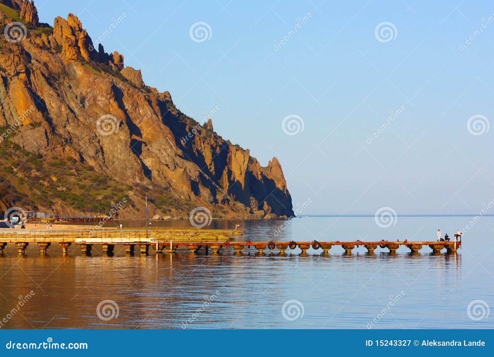 The Black Sea Seacost in Ukraine Stock Image - Image of vacation, ocean ...