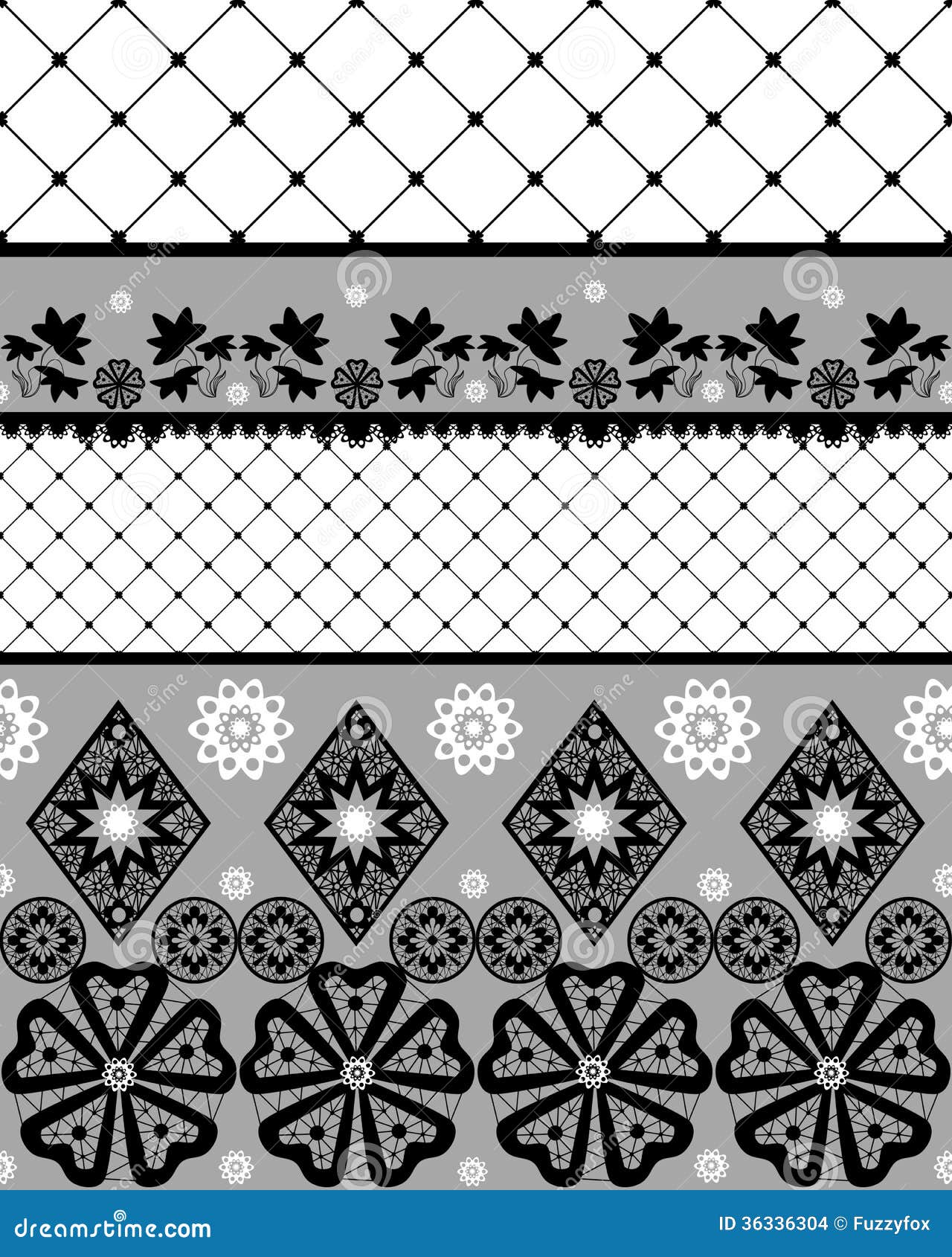 Fishnet Lace Pattern