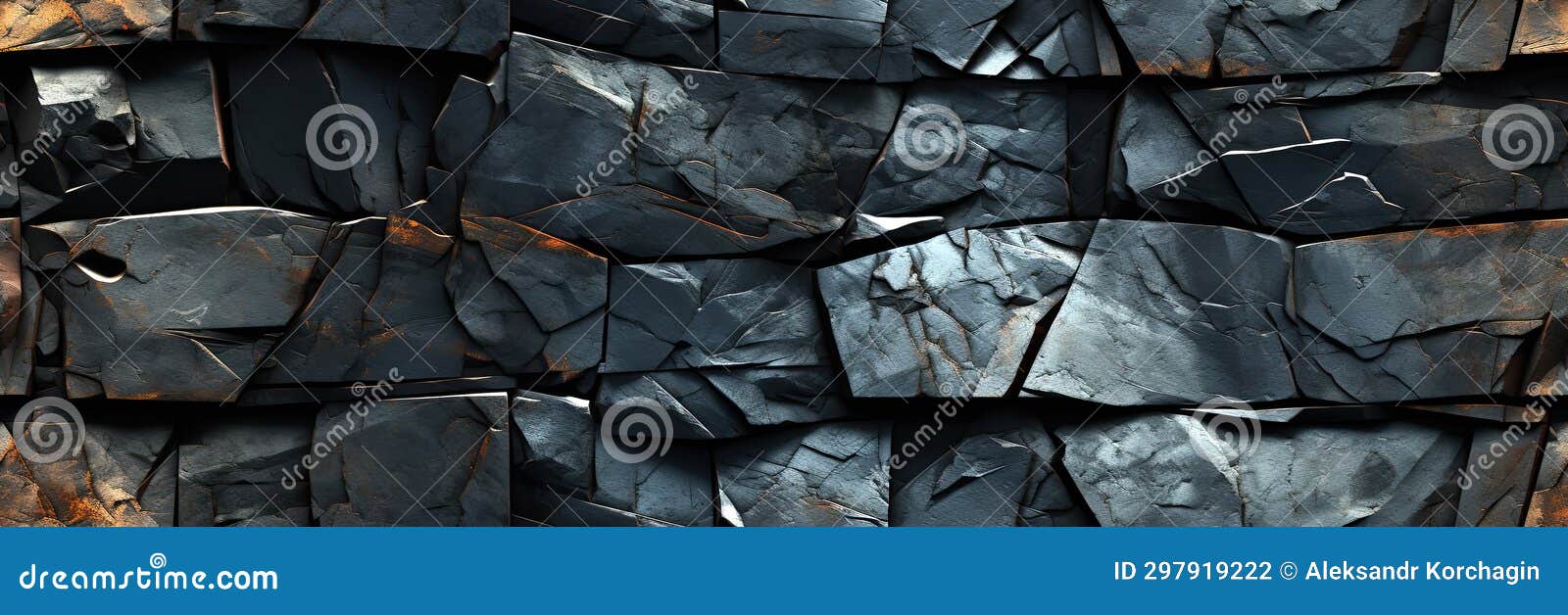 Black Seamless Pattern Texture of Stone Rocks on Cobblestone Background Stock Photo - Image of ...