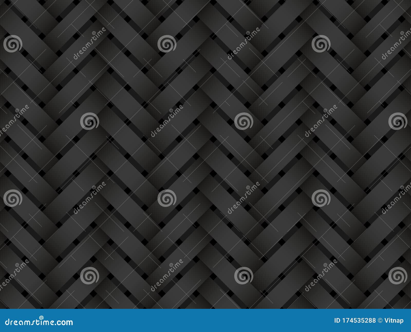 Dark Repeating Pattern In Vintage Style Cartoon Vector | CartoonDealer ...
