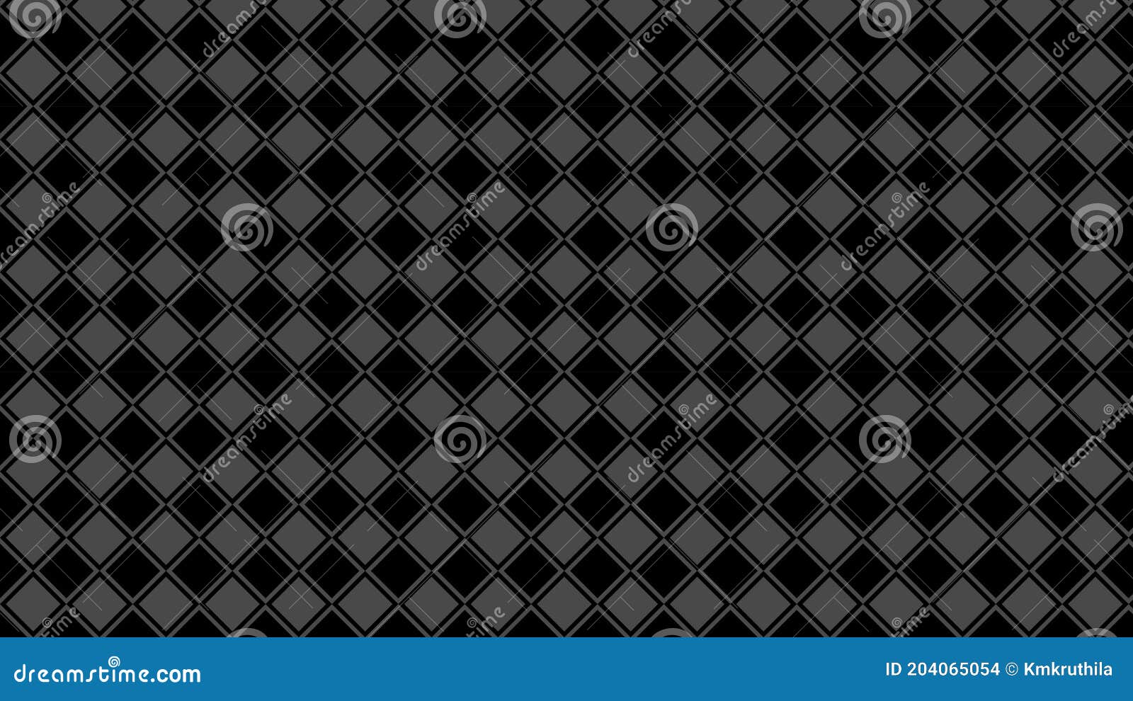 Black Seamless Square Background Pattern Vector Stock Illustration ...