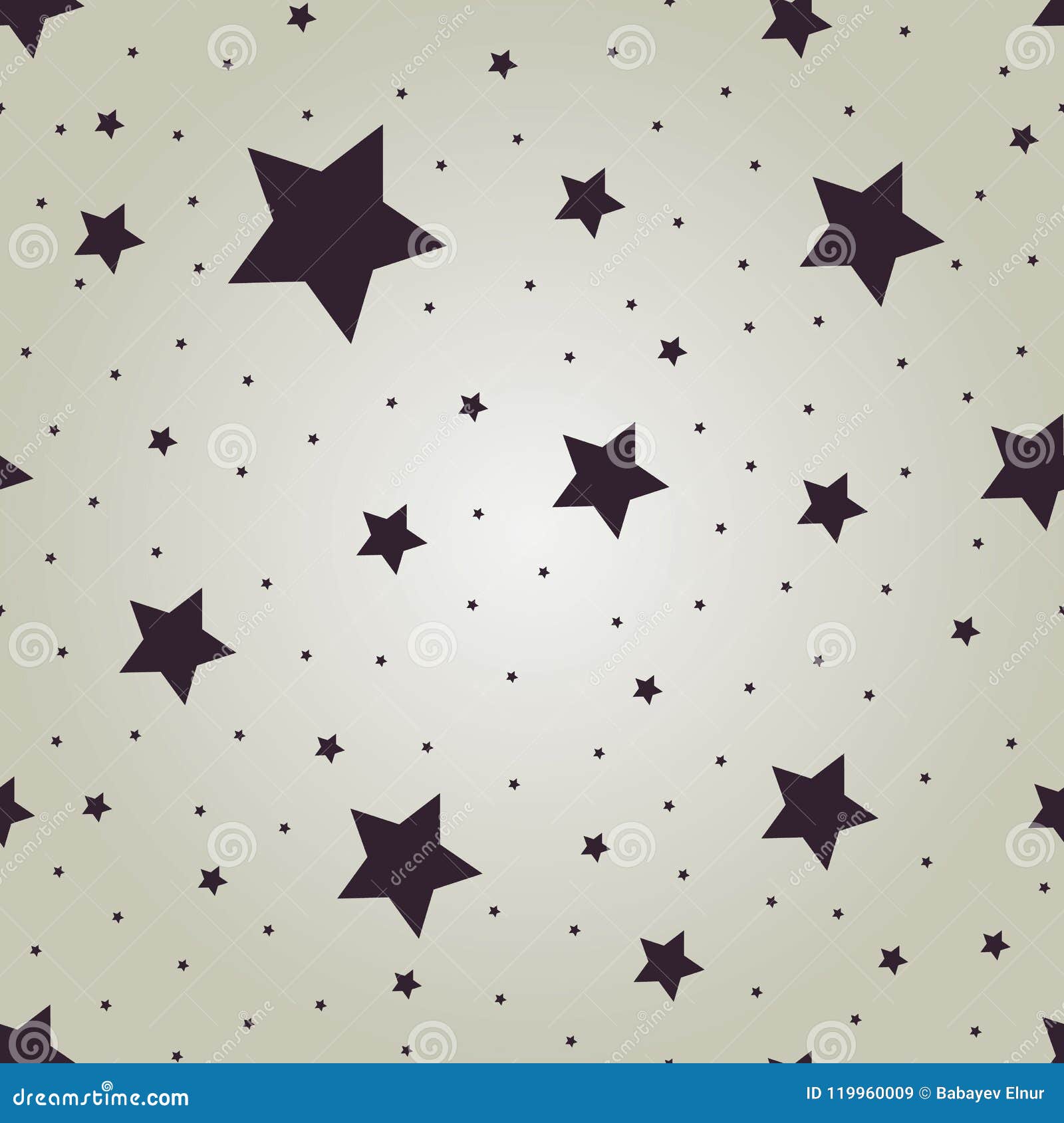 Black Seamless Star Pattern. Repeating Star Background. Simple Seamless ...