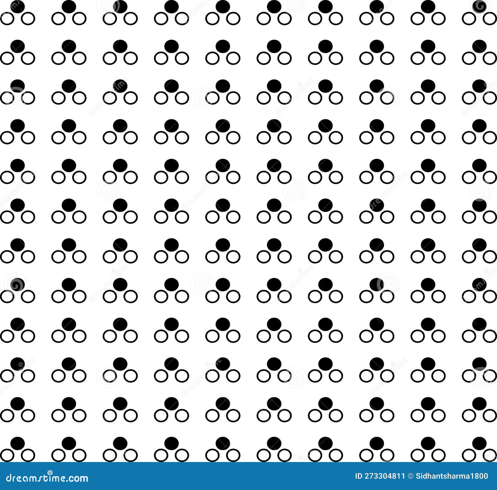 Three Circles Overlaps Soft Shadow On Black Ready To Prints Royalty ...