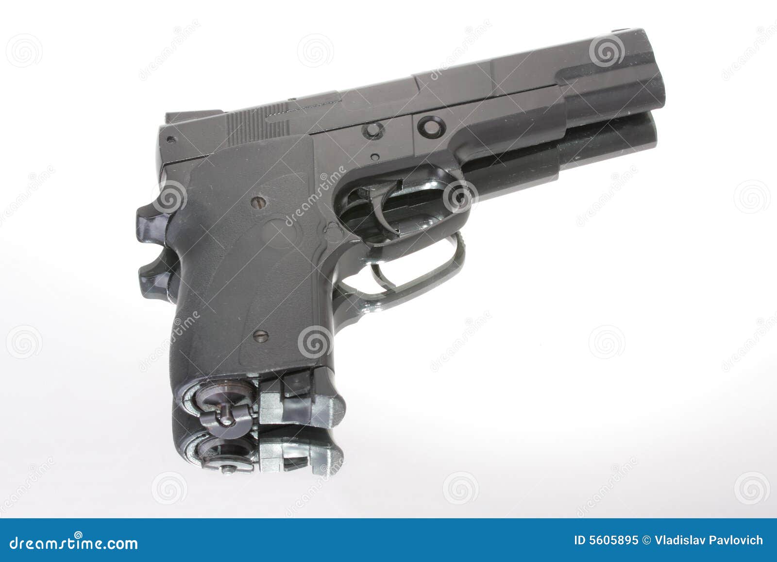 Black Semi Automatic Handgun Picture. Image: 5605895