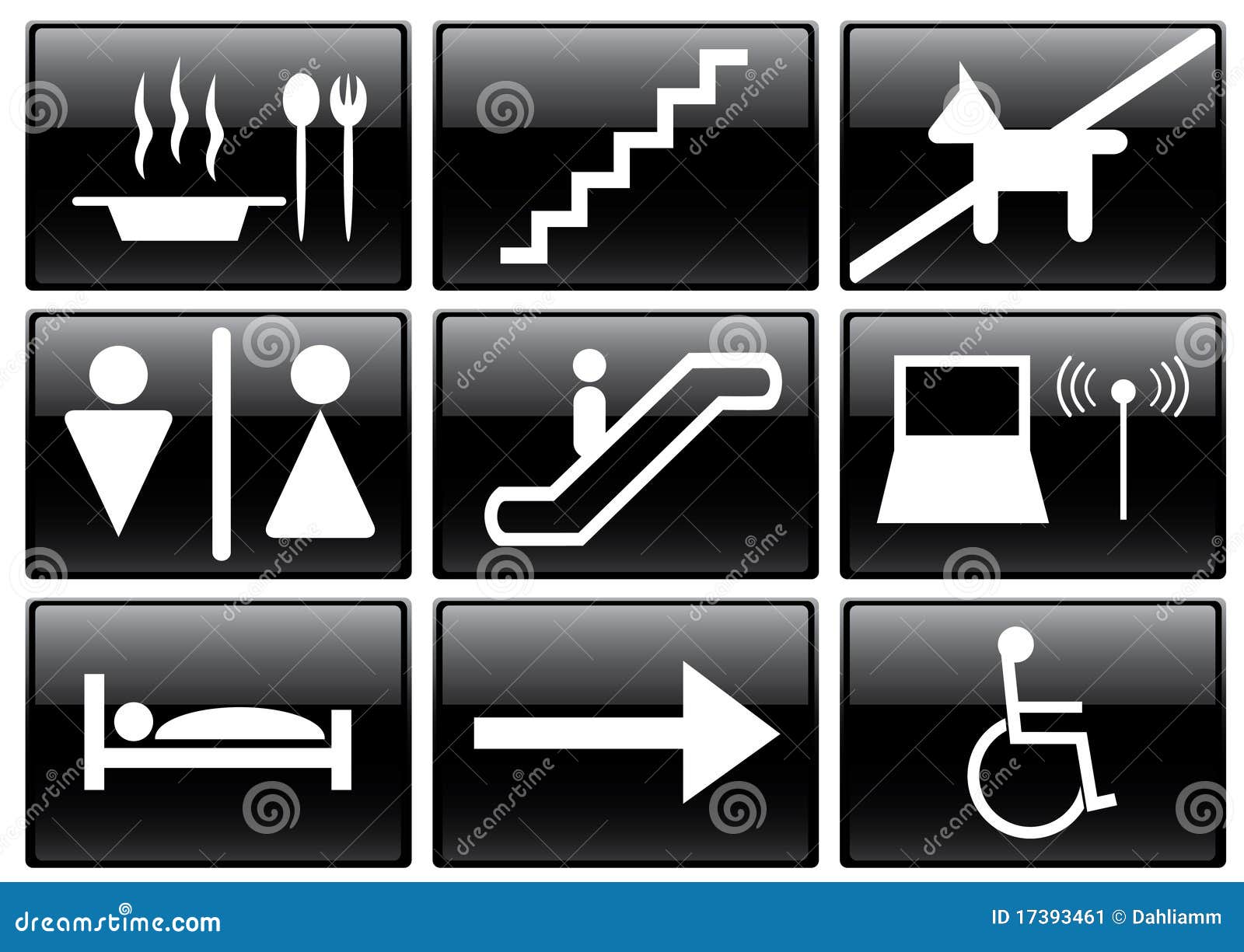 Red And Black Service Tool Pictogram. Vector Style Flat Symbol On ...