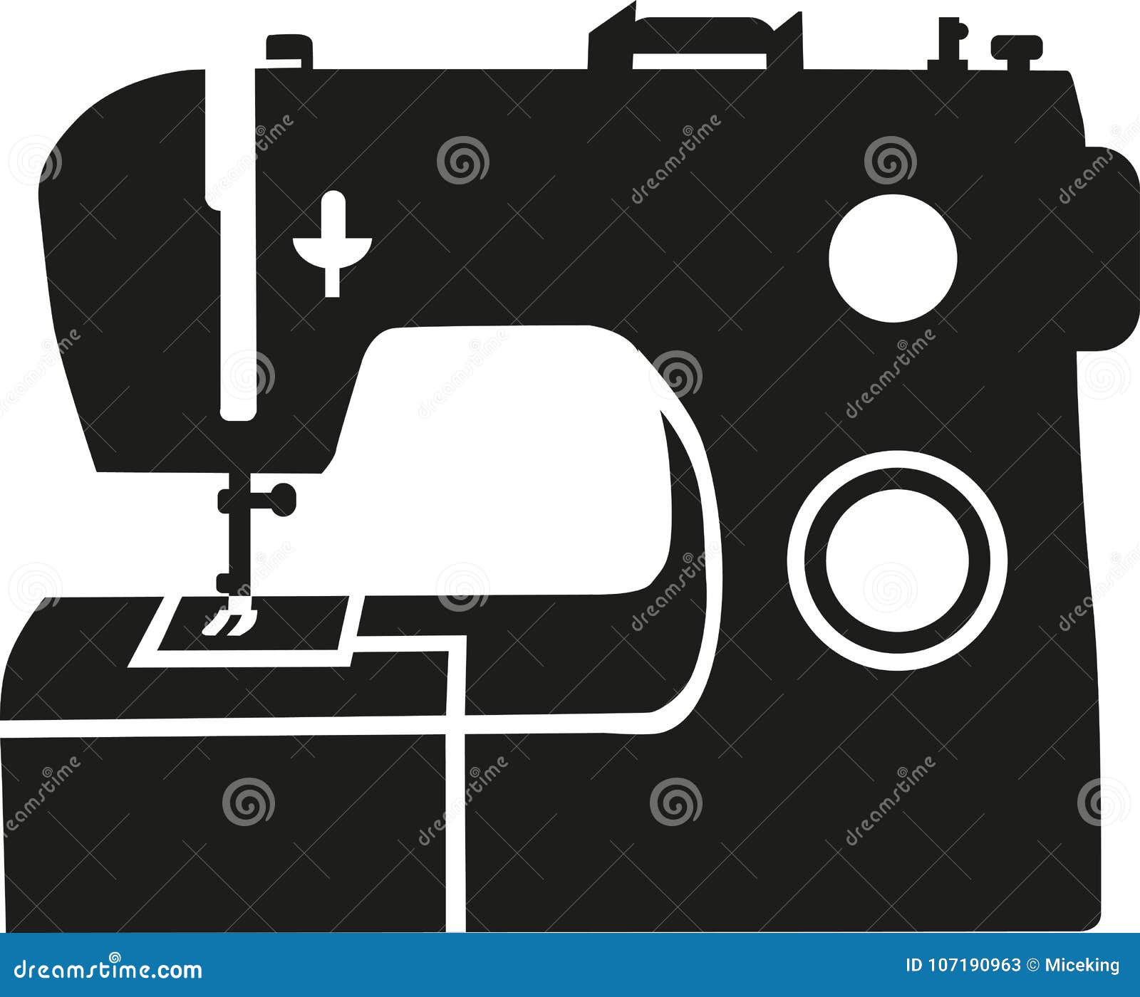 Sewing Machine Needle Clipart
