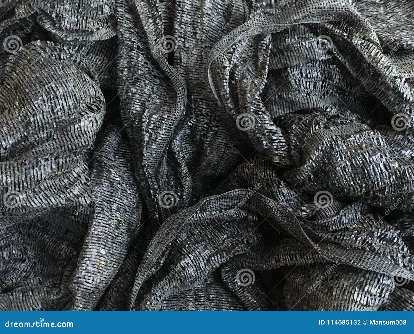 Black shading net texture stock photo. Image of plastic - 114685132