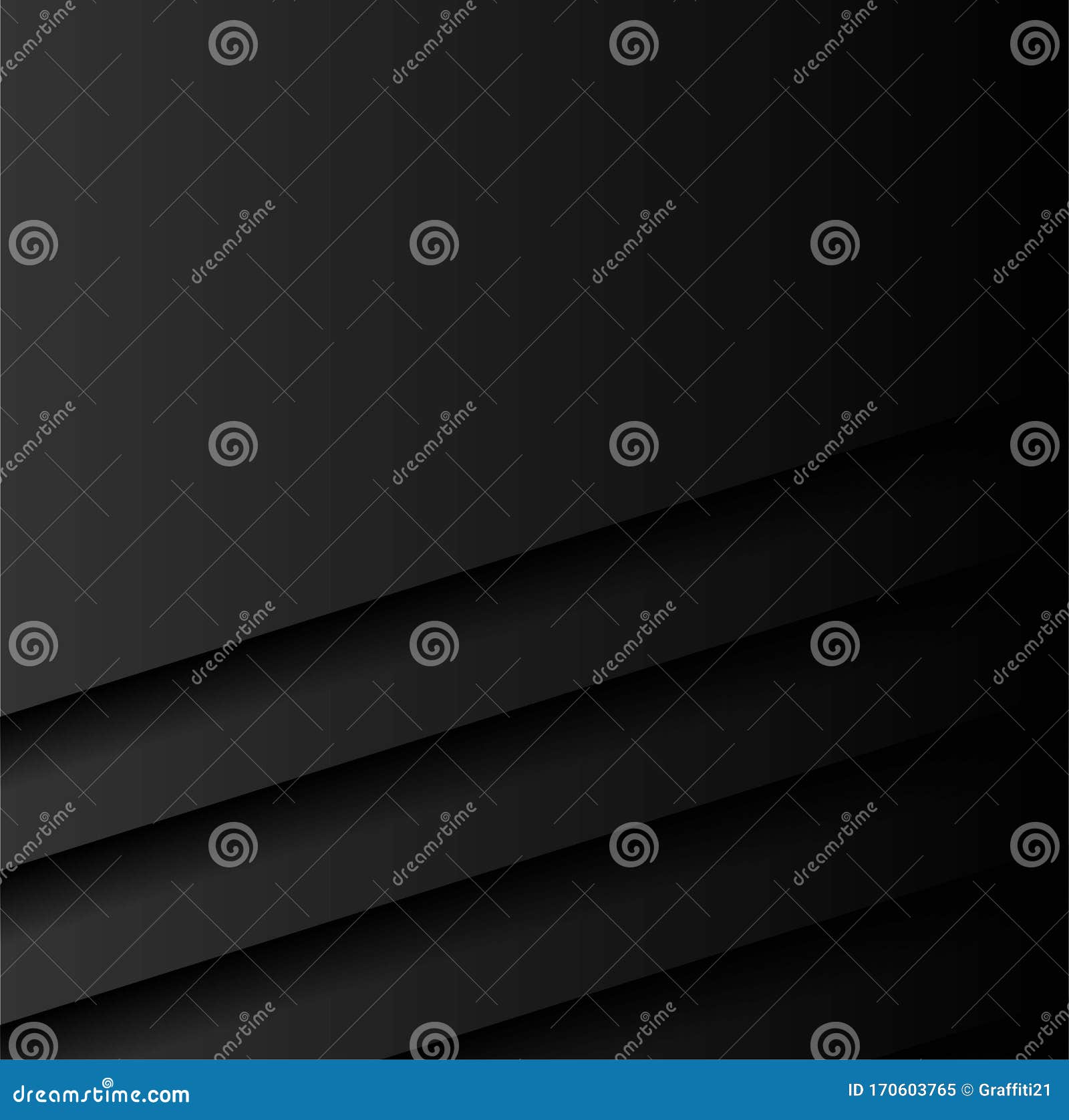 Black Shadows on Dark Background. Shadow Reflection Design. Space ...