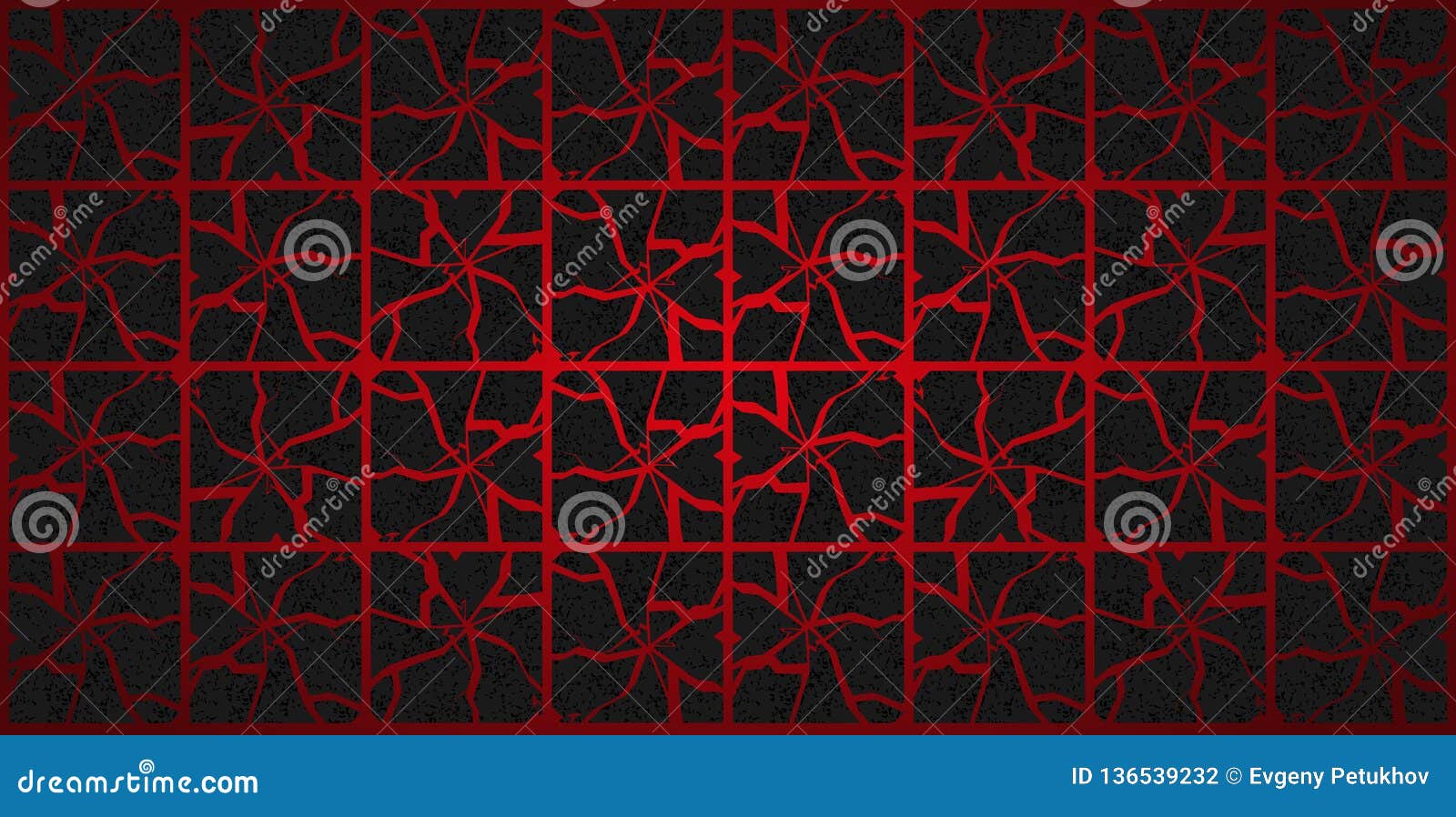 Black Shards of Tile on a Red Background. Abstract Background Stock ... Black Shards of Tile on a Red Background. Abstract Background Stock ...