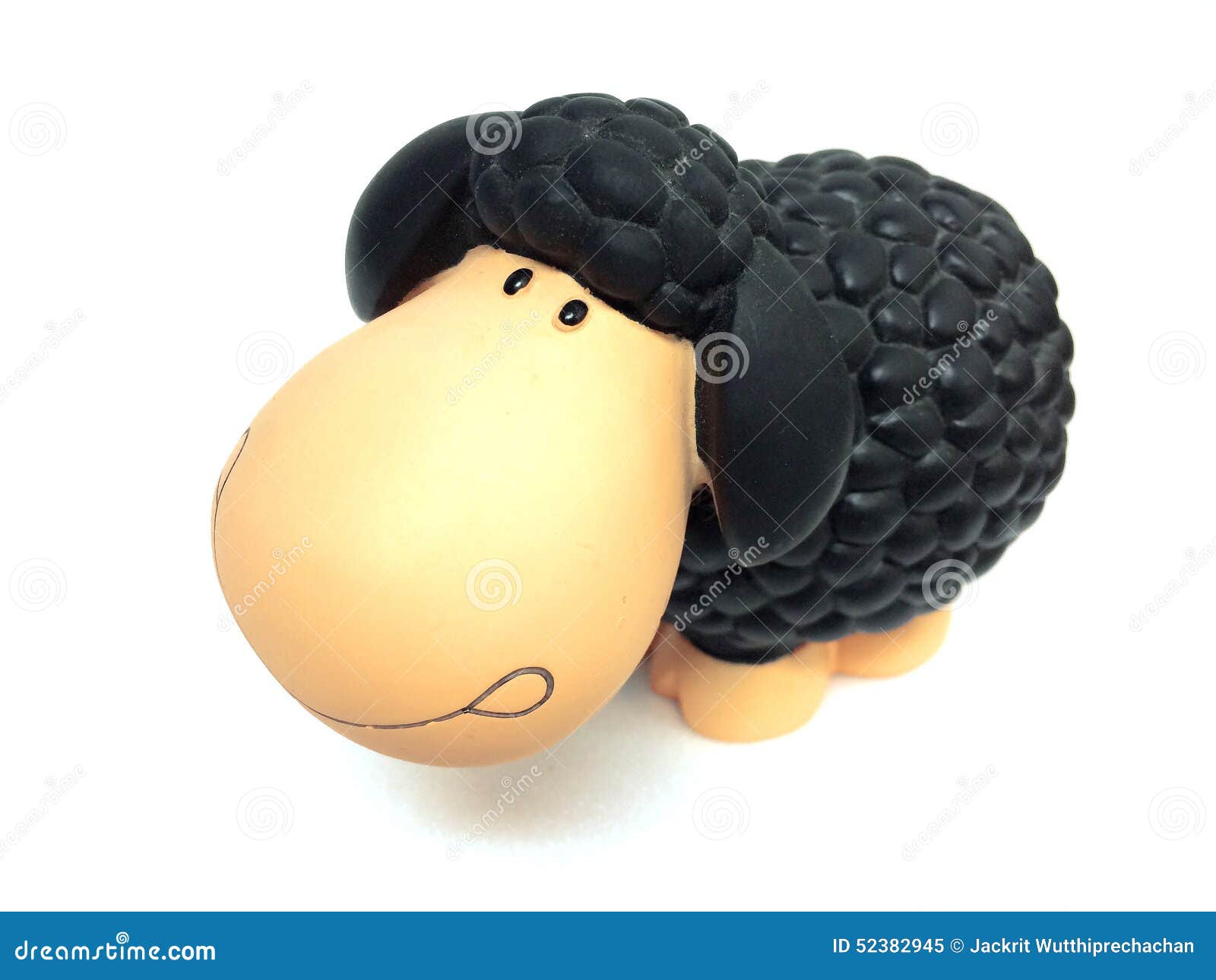 Black Sheep Figure Isolated Stock Image - Image of sheep, template ...