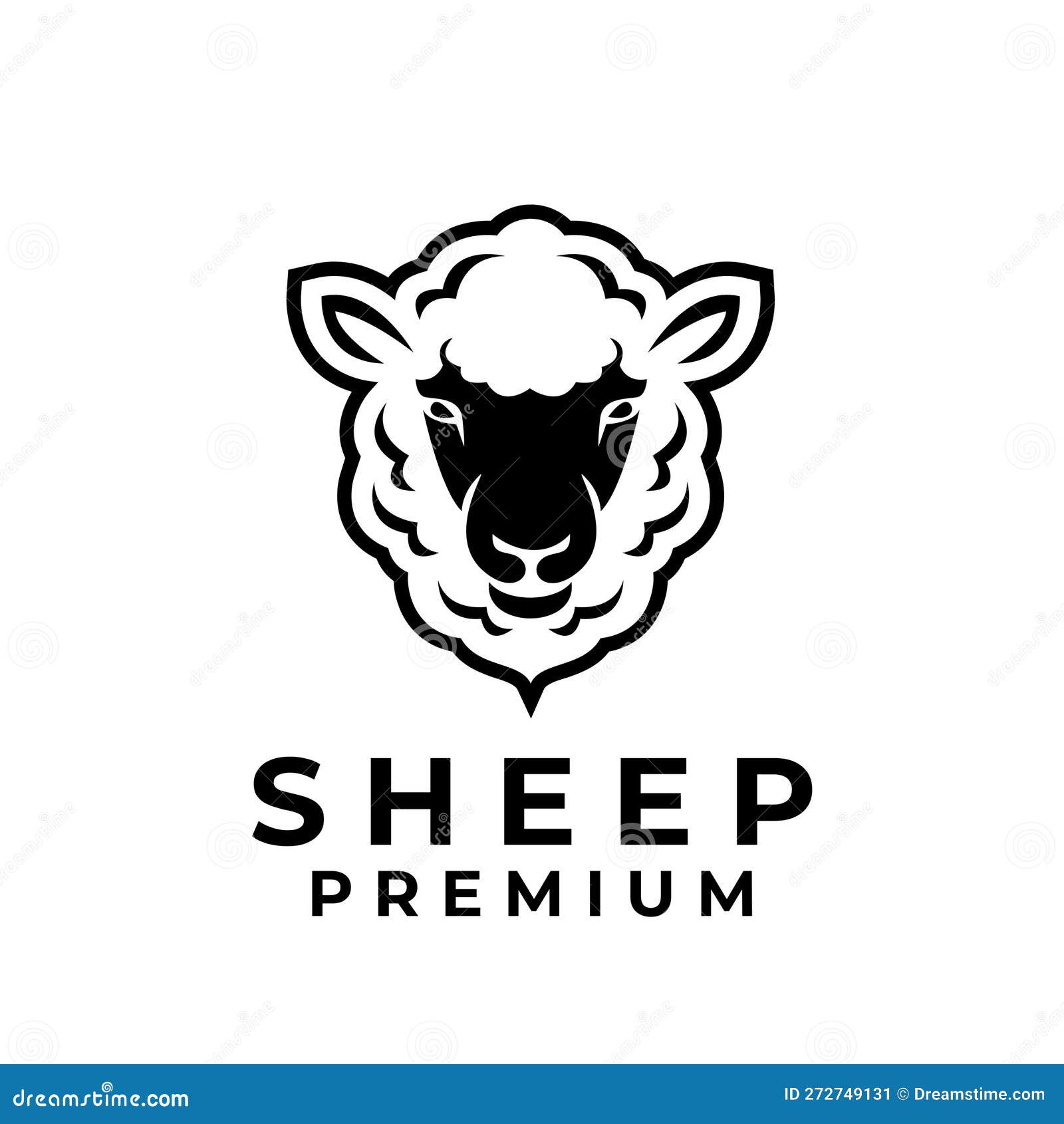Black Sheep Logo Icon Design Illustration Stock Illustration ...