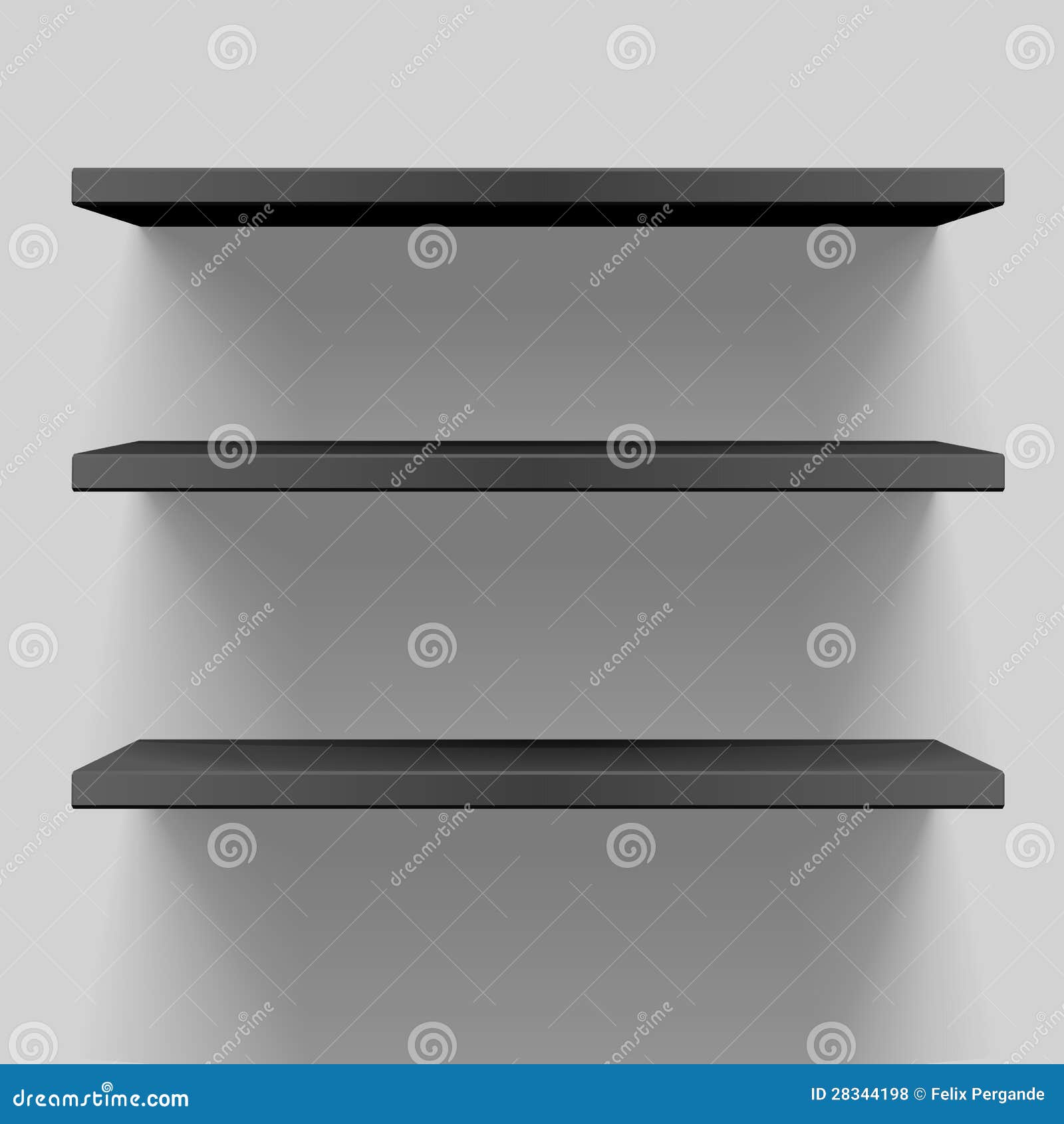 Black_shelves stock vector. Illustration of exposition - 28344198