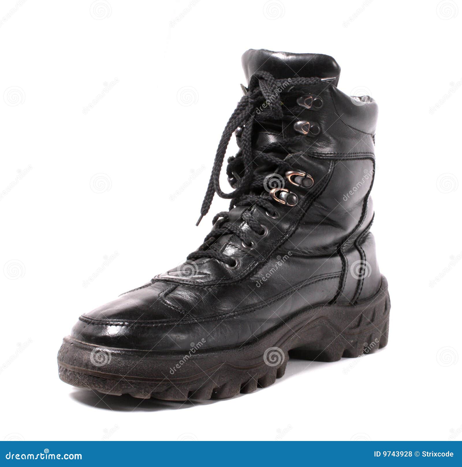 Black shiny boot stock photo. Image of high, lace, dress - 9743928