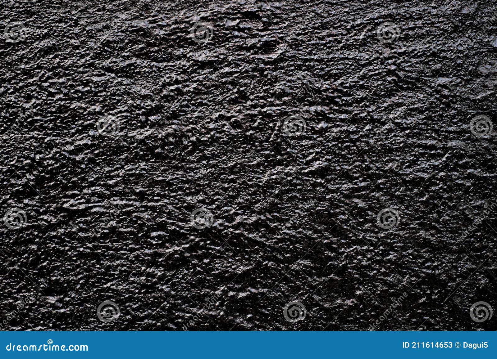 Black Shiny Dappled Background, Empty with Large Text Space. Stock ...
