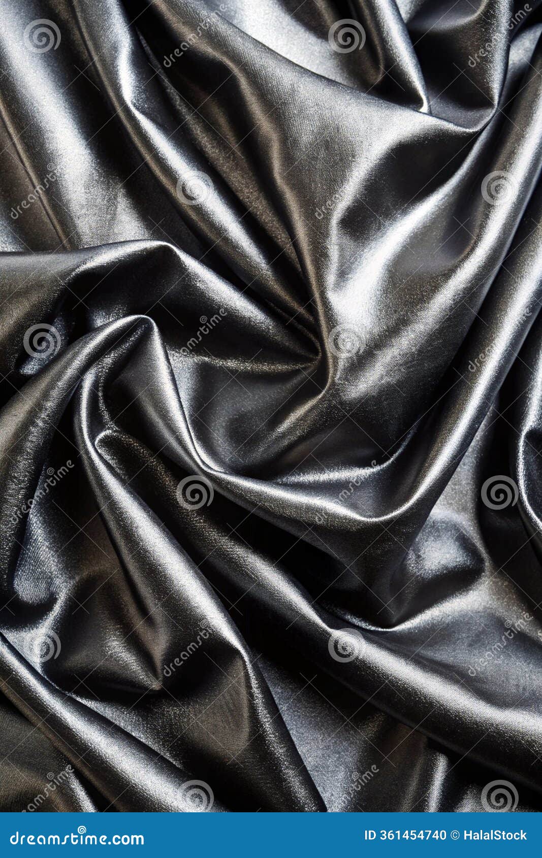 Black Shiny Fabric Texture, Luxurious Glossy Textile Background Stock ...