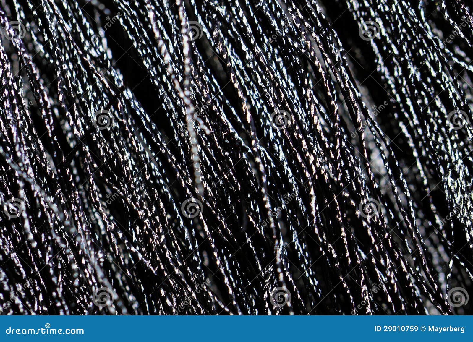 Red Shiny Fabric Made Of Intertwine Strings Royalty-Free Stock ...