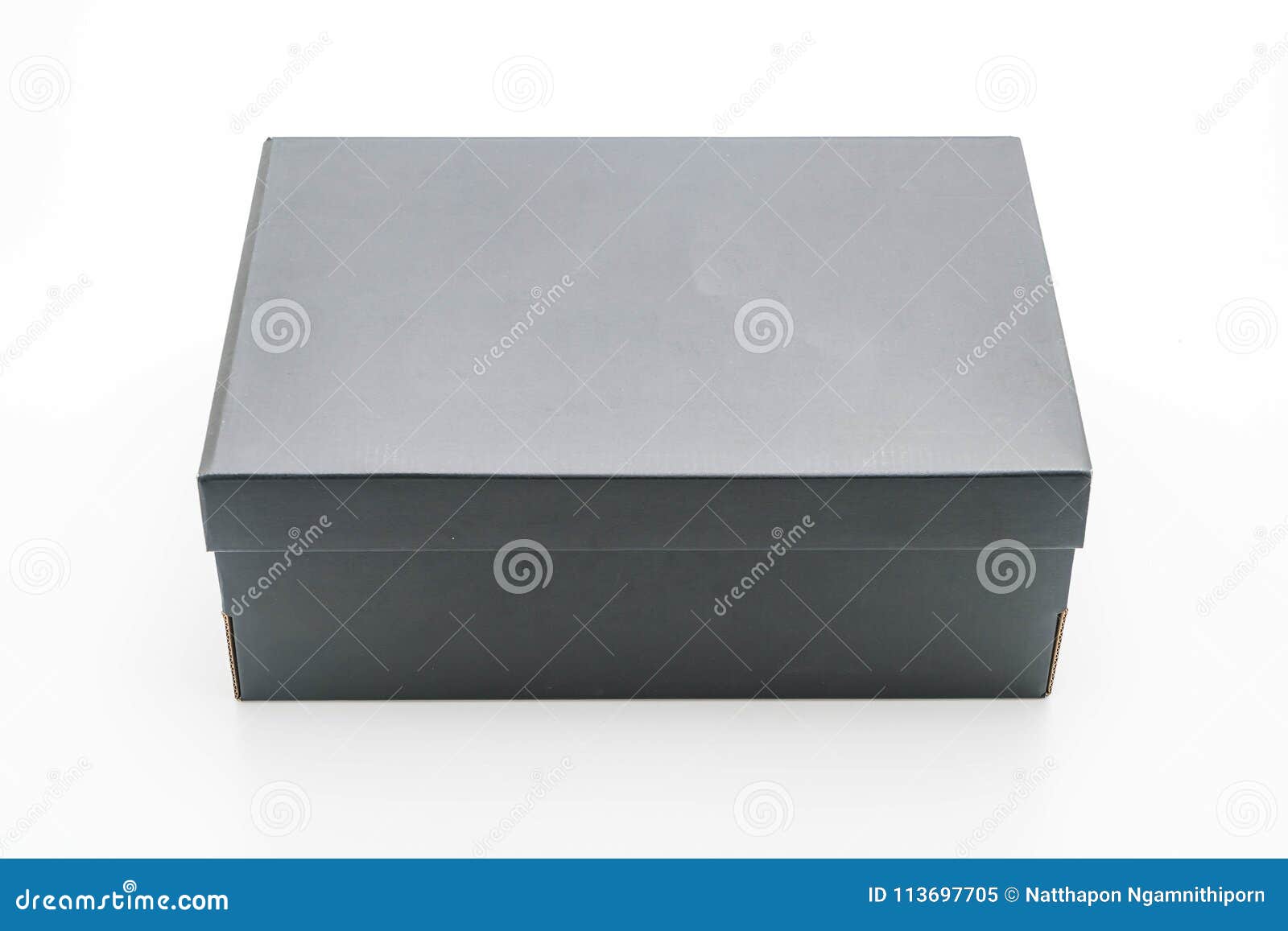 Black shoe box stock image. Image of shoe, cardboard - 113697705