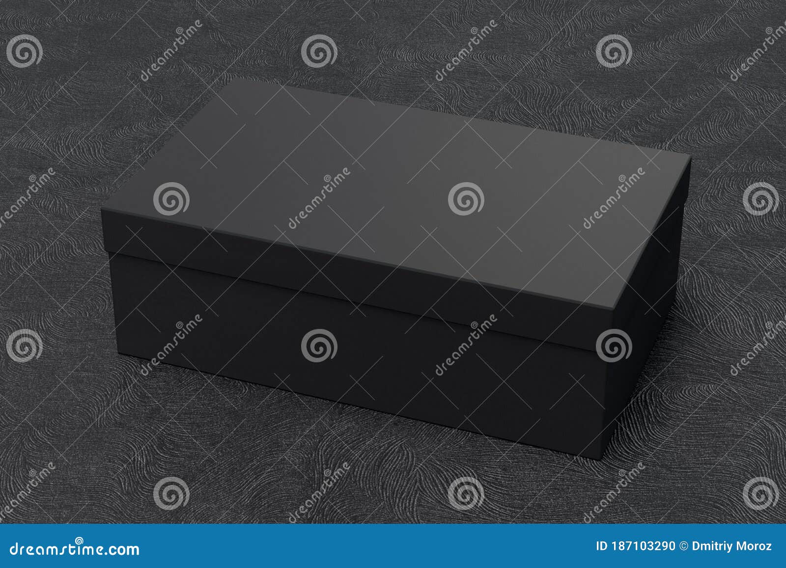 Shoe box container stock illustration. Illustration of mock - 187103290