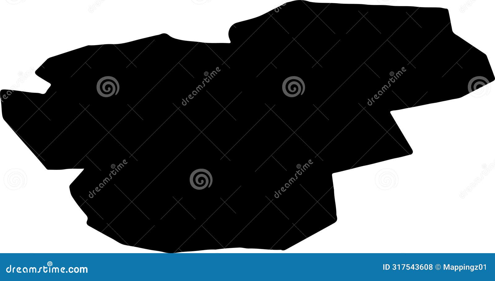 Aglonas Latvia Silhouette Map with Transparent Background Stock Vector ...