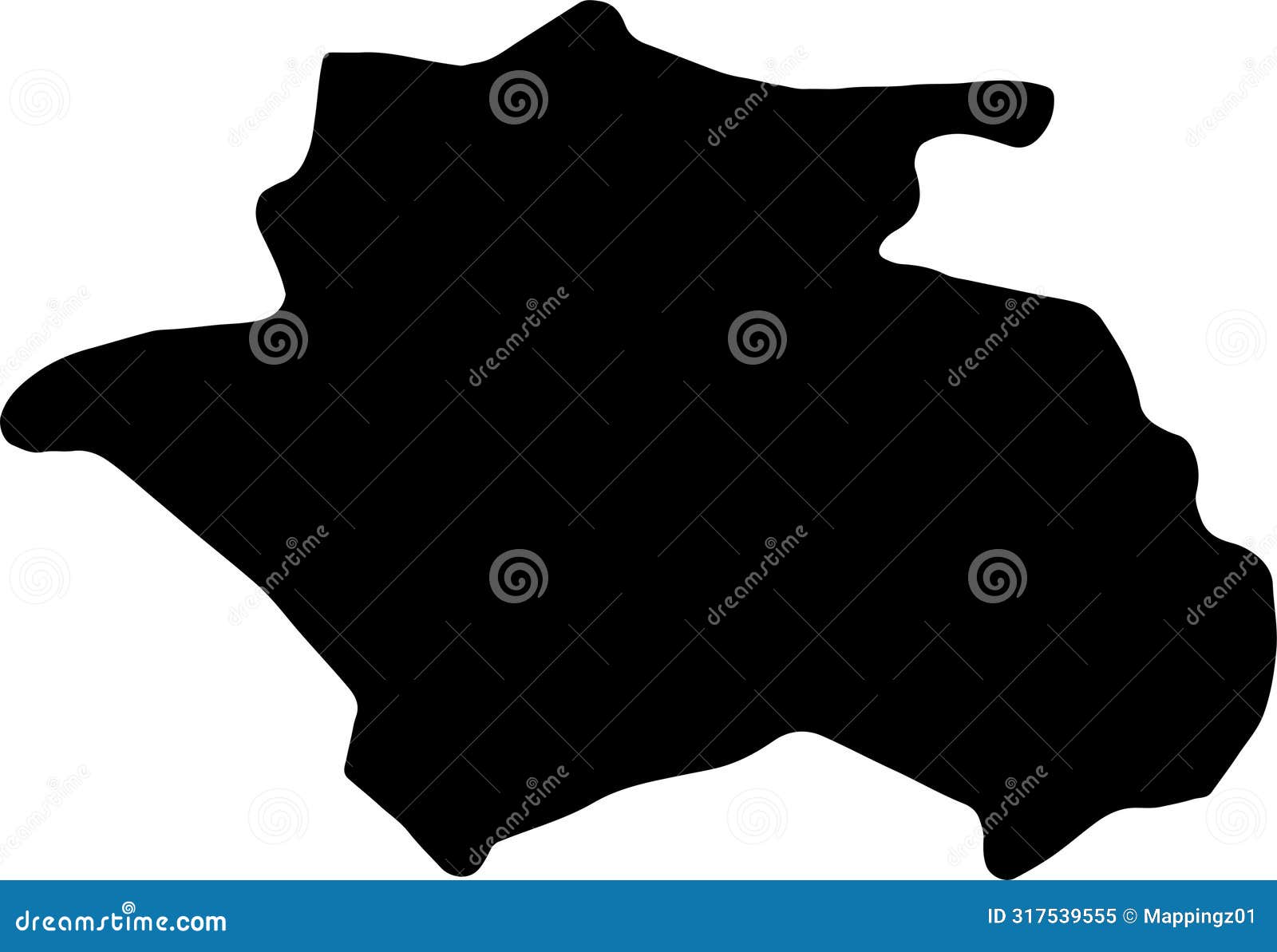 Constantine Algeria Silhouette Map With Transparent Background Cartoon ...