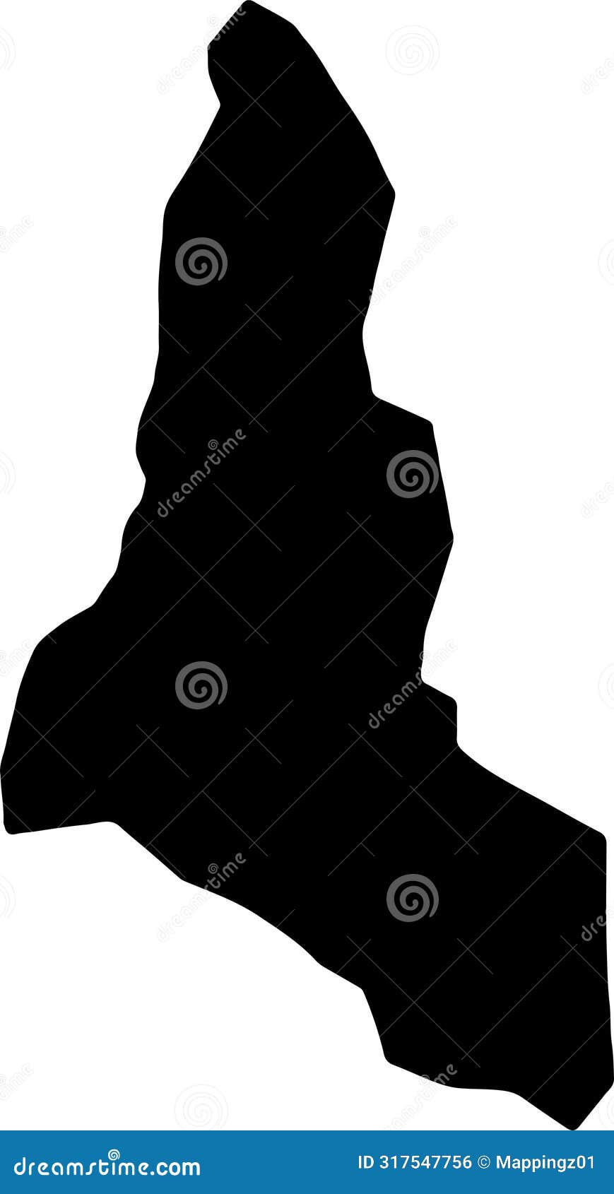 Luuka Uganda Silhouette Map with Transparent Background Stock Vector ...