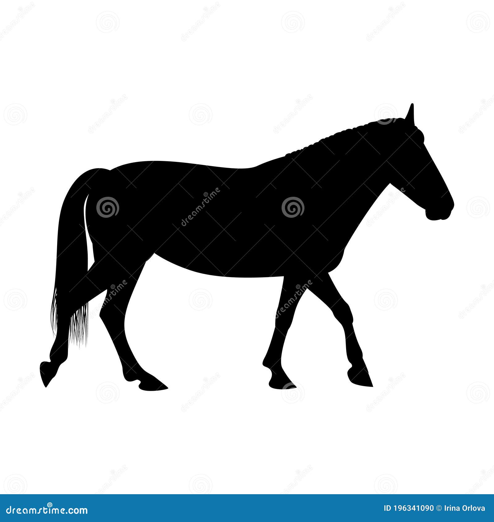 Walking Horse Logo Stock Photography | CartoonDealer.com #141393584