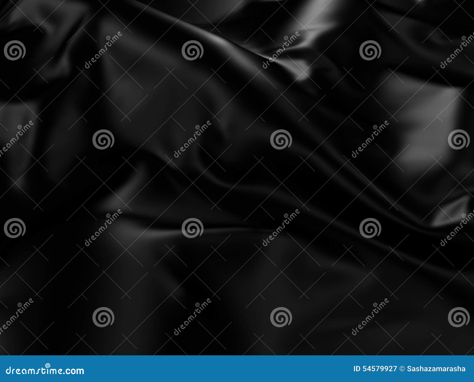 Black Silk Cloth Abstract Background Stock Illustration - Illustration ...