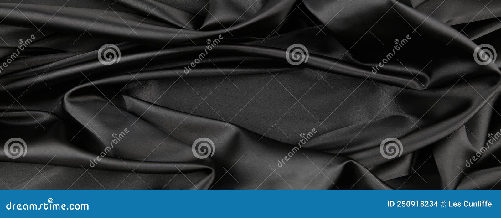 Black silk fabric stock photo. Image of textile, ripples - 250918234