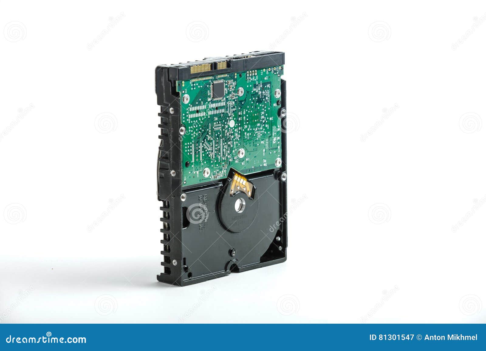 Black and Silver Desktop 3.5 Inch Hard Disk Stock Image - Image of ...