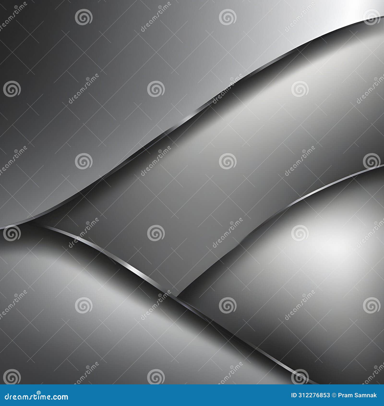 Black and Silver Gradient with Smooth Color Transitions. AI-Generated ...