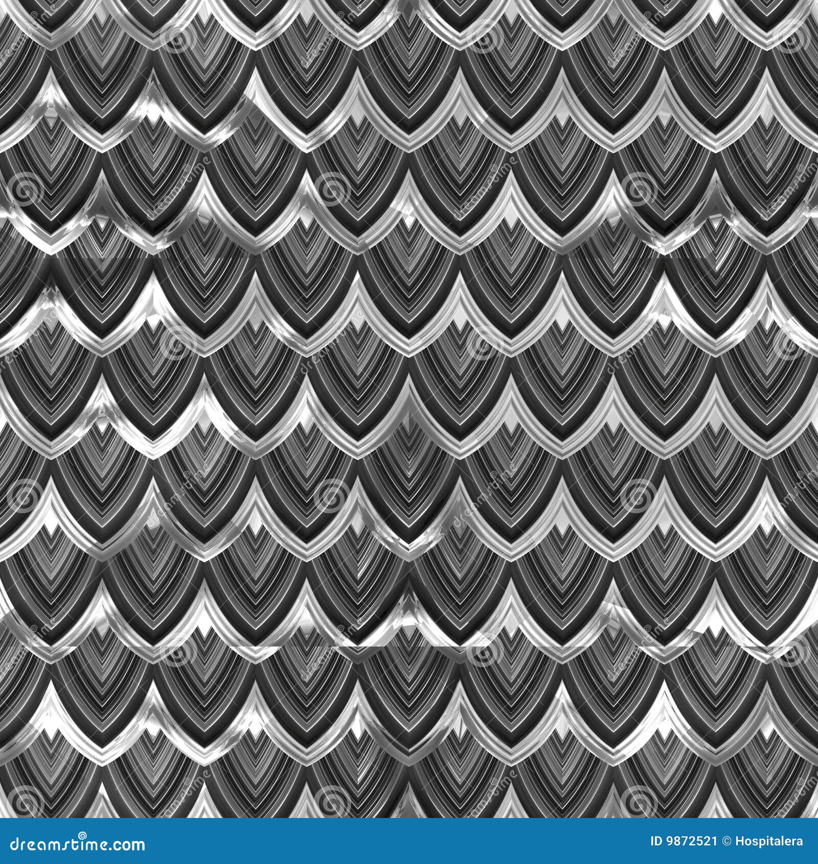 Silver Scales Vector Illustration | CartoonDealer.com #15023210