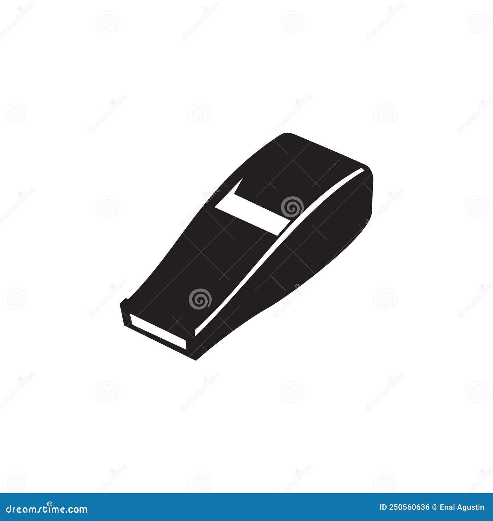Black Simple Whistle Icon Logo Design Stock Vector - Illustration of ...