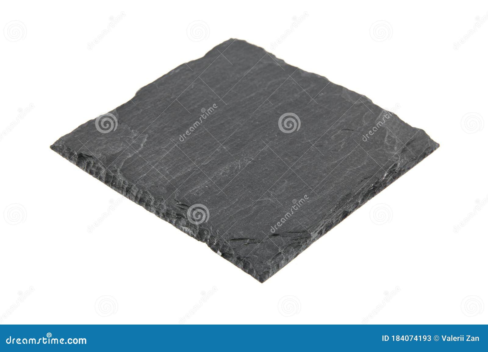 Black Slate Board Isolated on White Background Stock Image - Image of ...