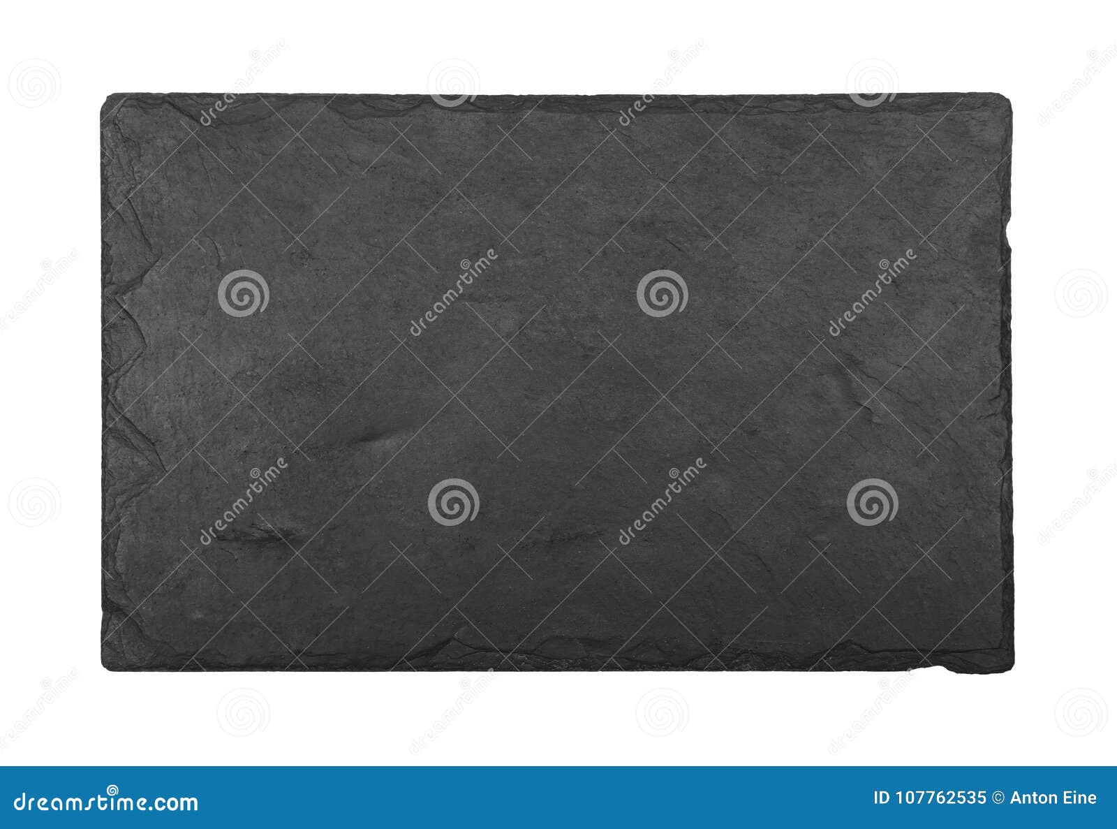 Black Slate Board Isolated on White Stock Image - Image of slateboard ...