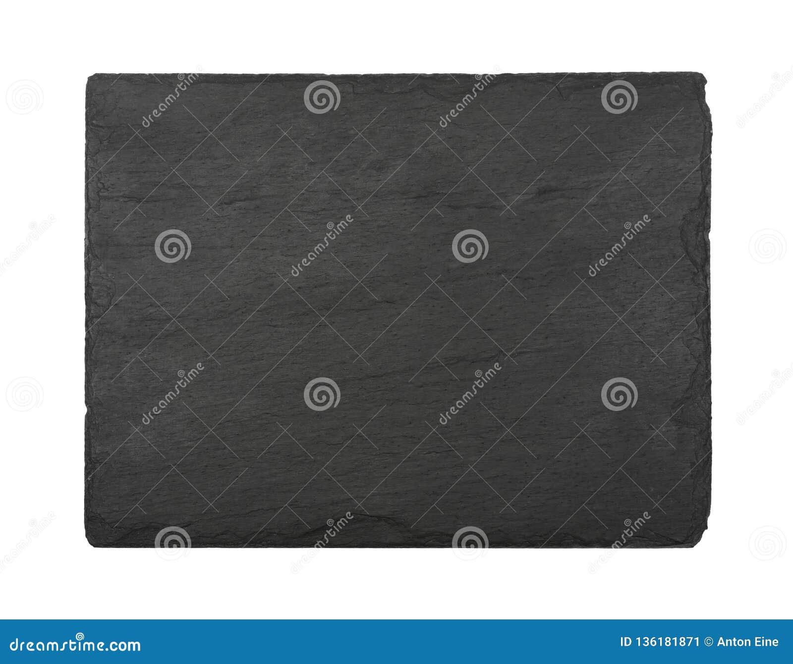 Black Slate Board Isolated on White Stock Image - Image of cutting ...