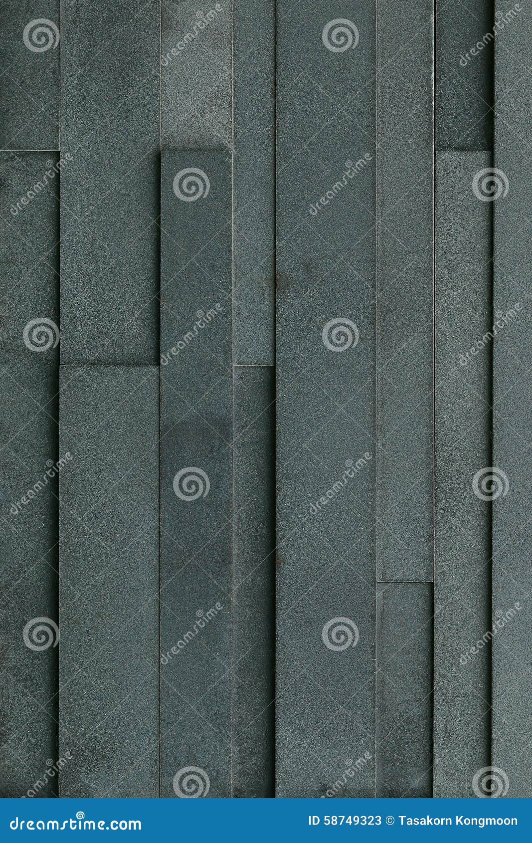 Black Slate Brick Wall for Pattern and Background Stock Image - Image ...