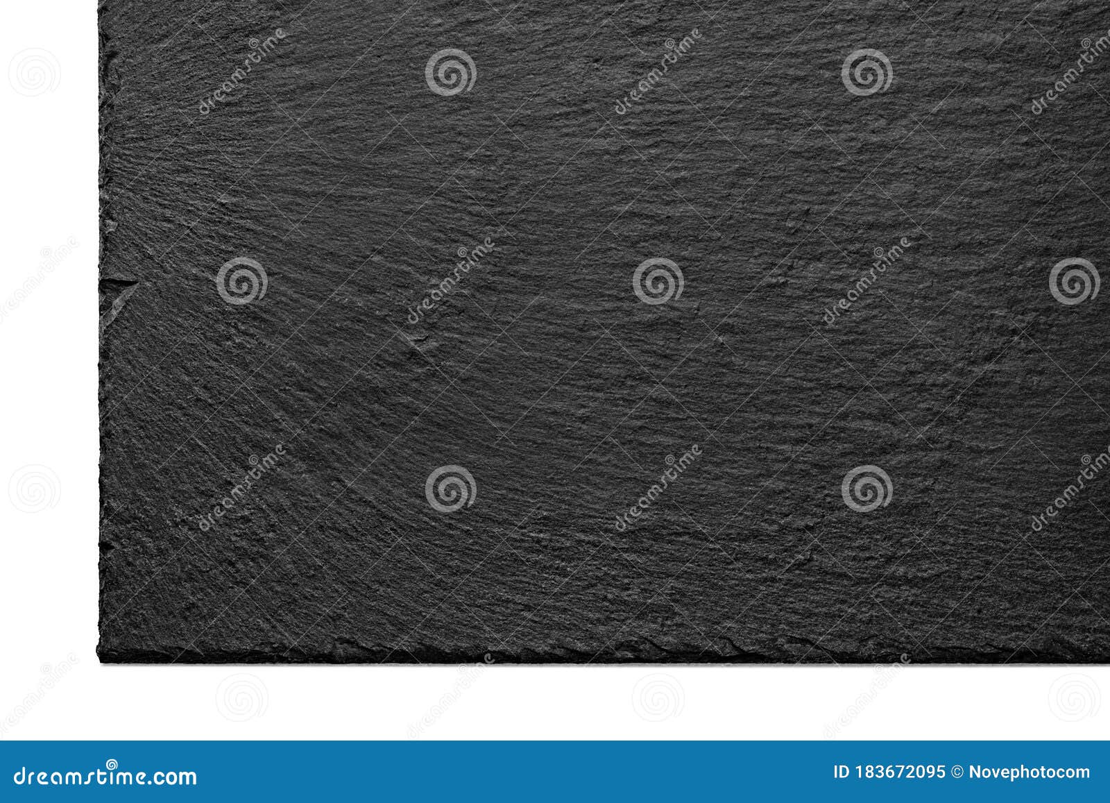 Black Slate Plate. Black Stone Slate Board Stock Image - Image of black ...