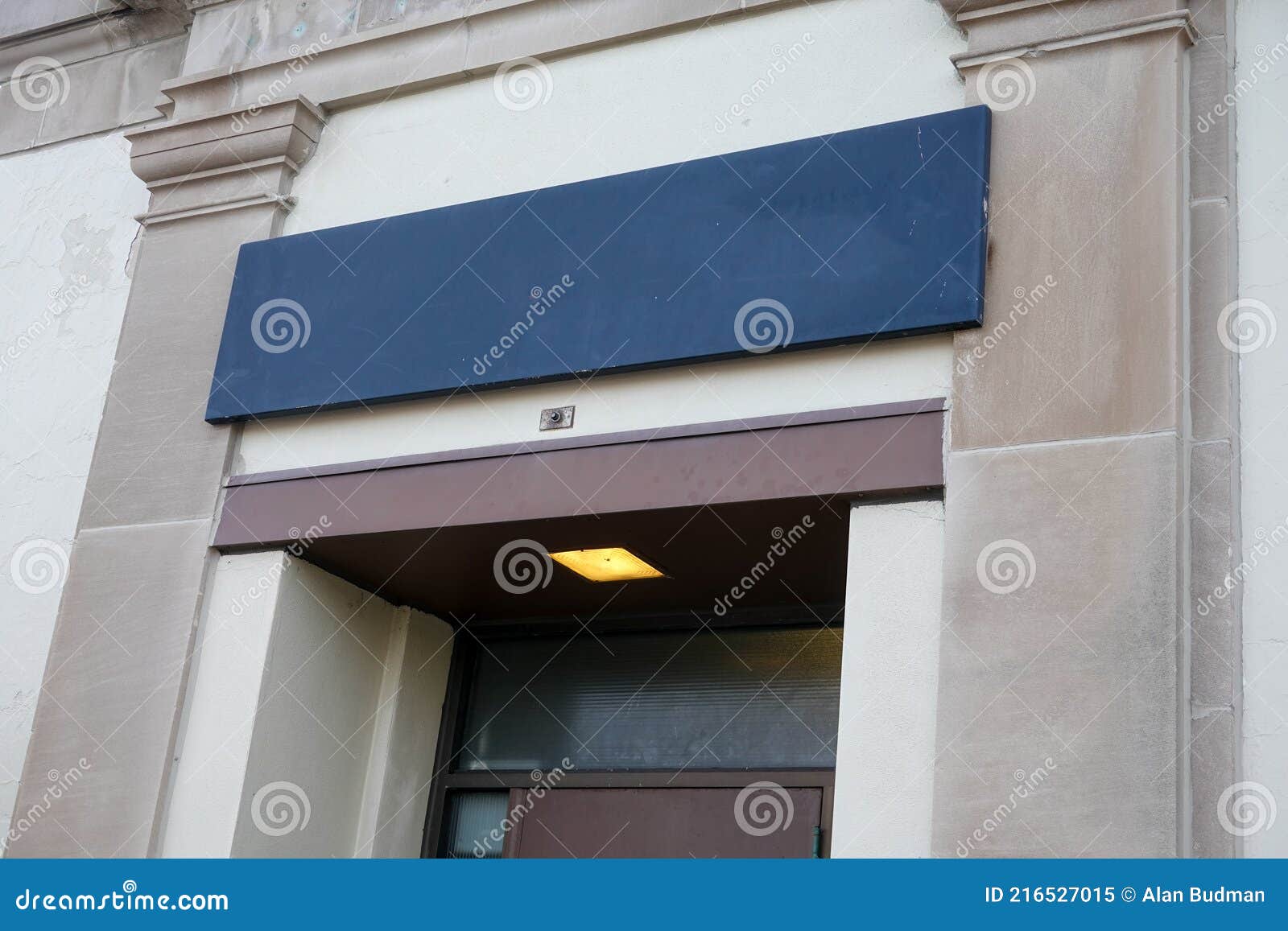 Rectangular Blank Sign On The Roadside With Mountains In The Background ...