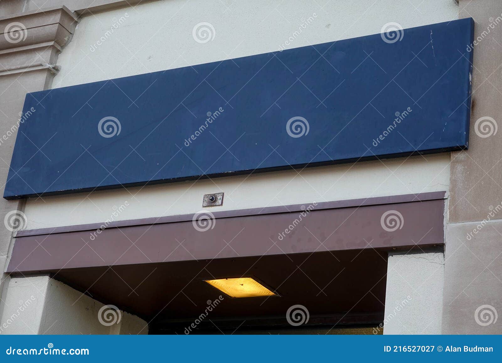 Rectangular Blank Sign On The Roadside With Mountains In The Background ...