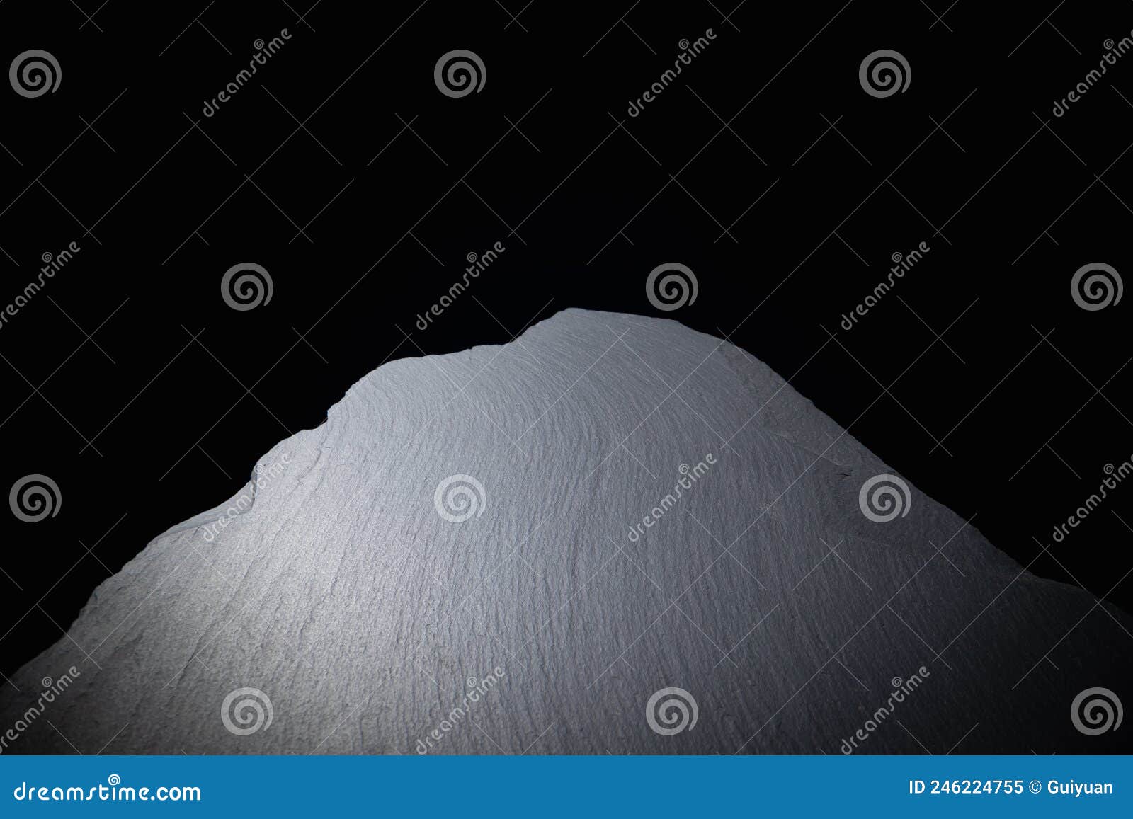 Black Slate Texture Background. a Beam of Light Shines on the Slate ...