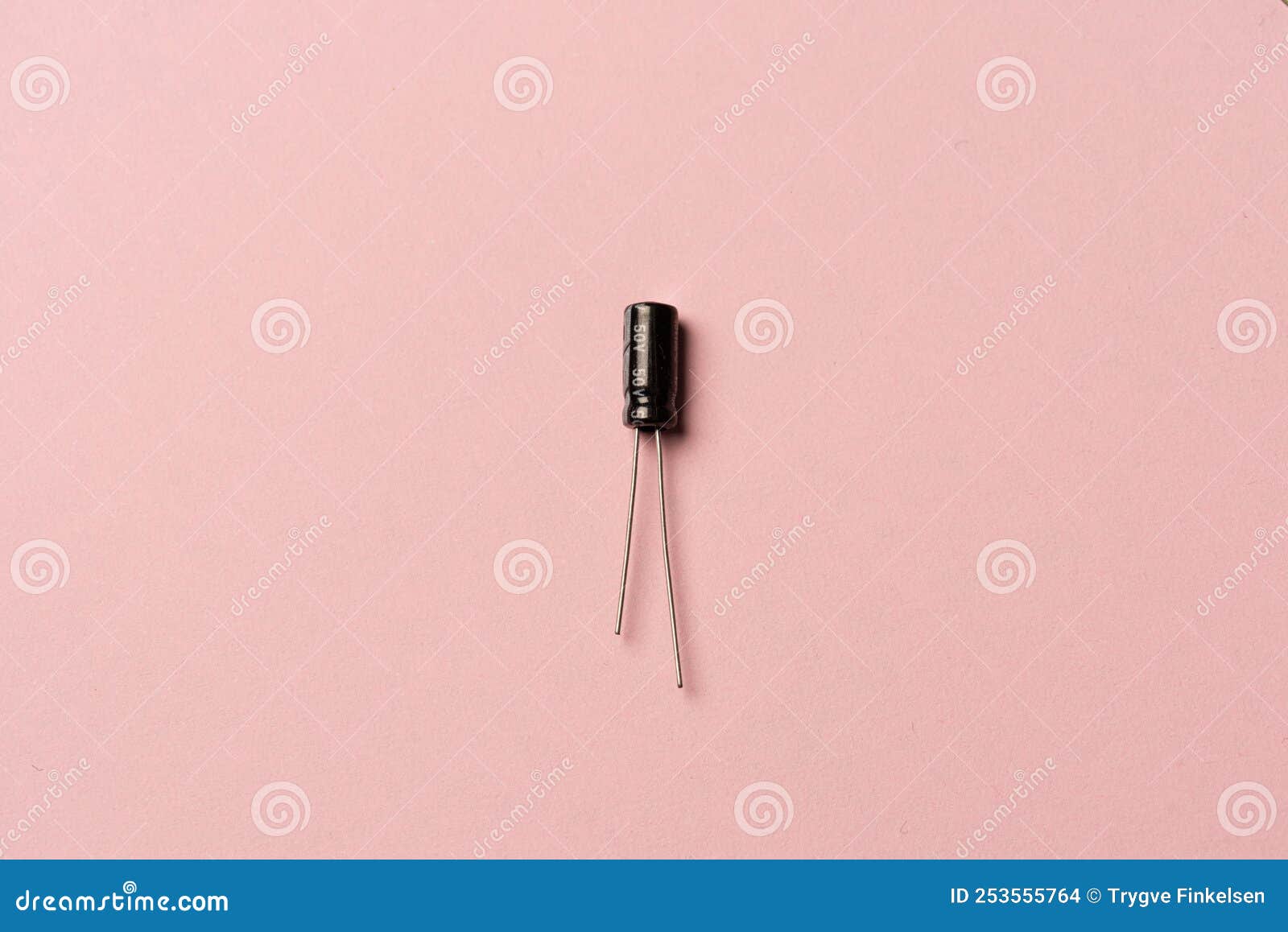 Capacitor, Small, Computer Chip, Metal, Pattern Stock Photo ...