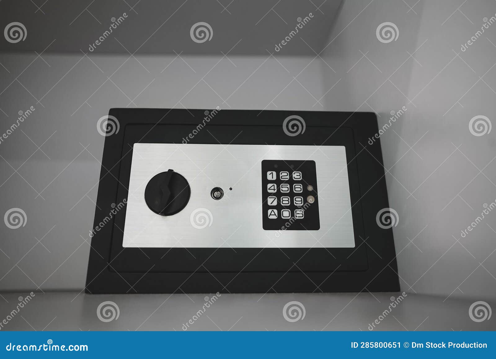 Safe with keypad stock image. Image of safety, equipment - 285800651