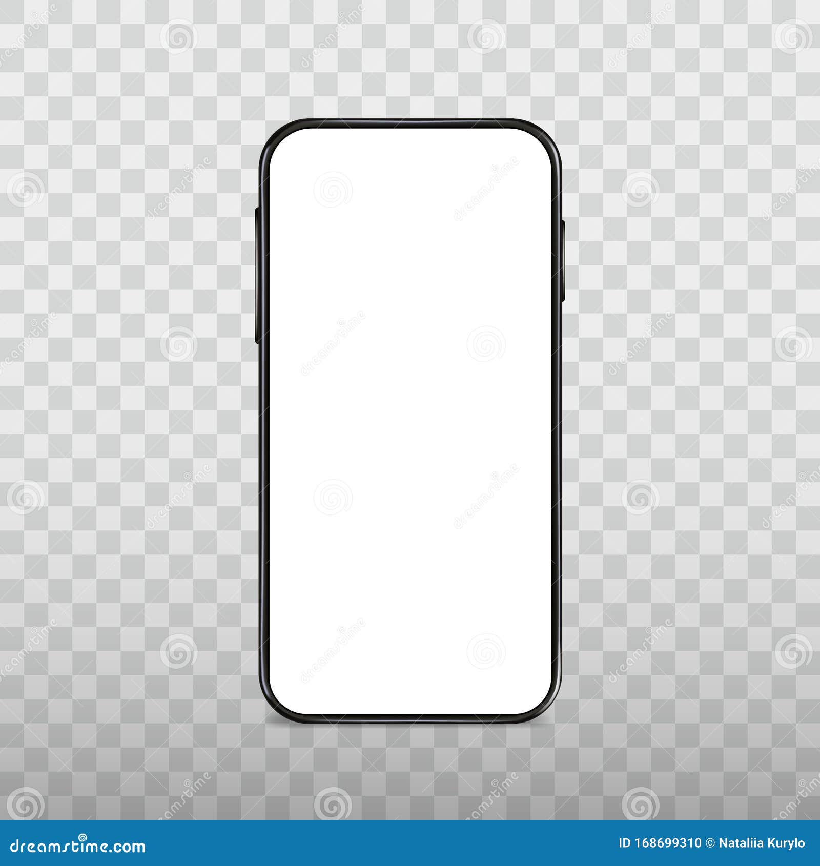 Black Smartphone Template, Blank Display, Mobile Gadget, Cellphone ... Black Smartphone Template, Blank Display, Mobile Gadget, Cellphone ...