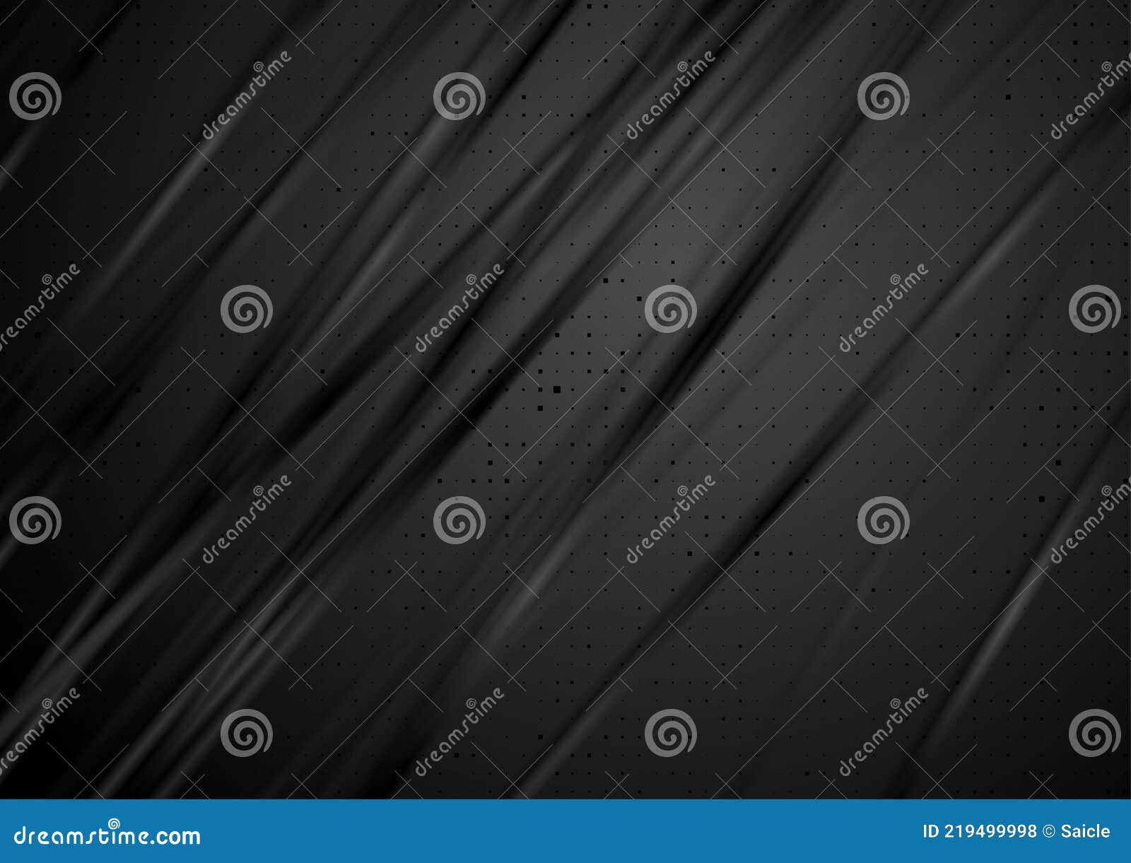 Black Smooth Stripes Abstract Geometric Background Stock Vector ...