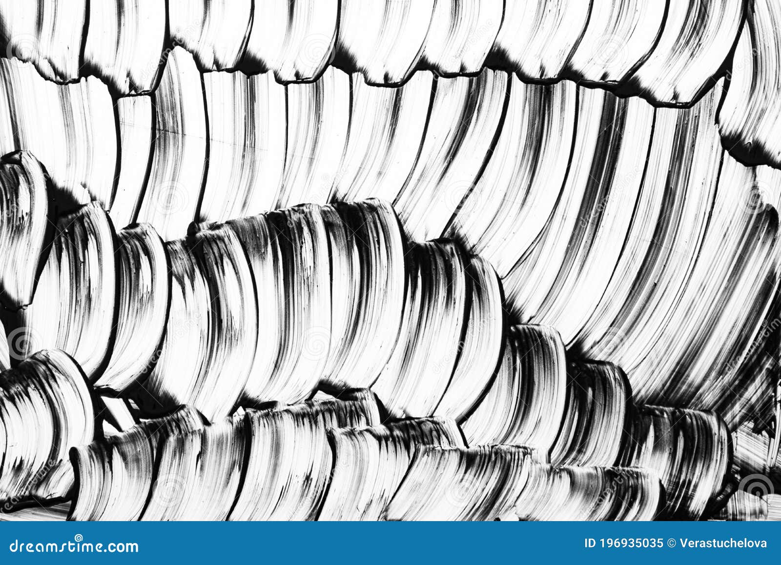 A Black Smudge and Blur Marks on White Paper - Abstract Black and White ...